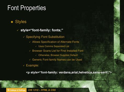 3 configuring color and text with css ppt download