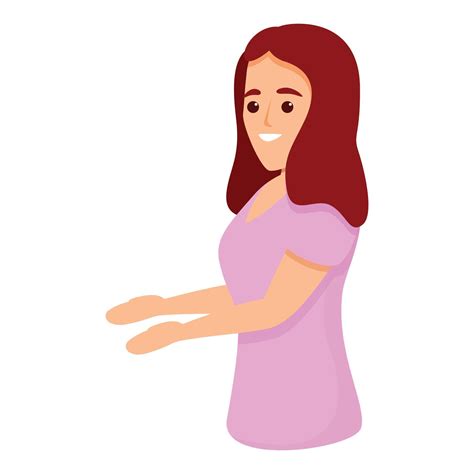 Problem Solving Girl Icon Cartoon Style Vector Art At Vecteezy