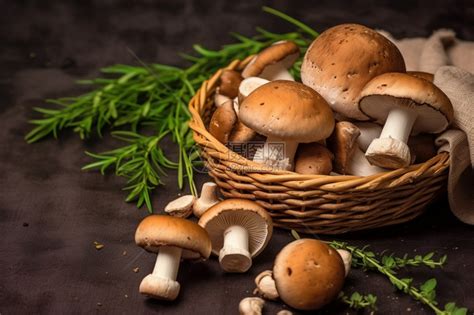 乡村采摘的蘑菇高清图片下载 正版图片600320392 摄图网