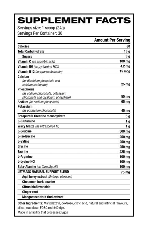Jetmass Gat Sport Muscle Maker Supplements