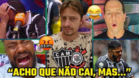 REAÇÕES dos CORINTIANOS ENLOUQUECIDOS DERROTA PARA O GALO