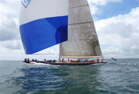 J Class Falmouth Regatta Practice Has Started