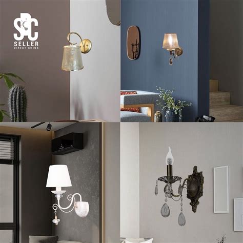 【sdc】 Single Wall Light English Style Wall Light Indoor Lighting