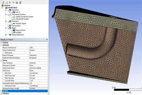 Sweepable Bodies Meshing
