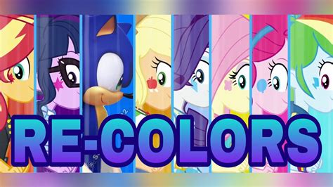 Sonic And Equestria Girls Music Video Reach For The Stars ⭐️ Re
