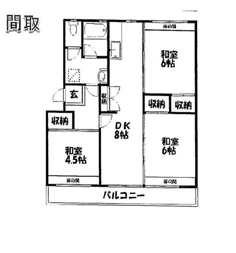 【ハトマークサイト】静岡県浜松市中区北寺島町の 浜松駅南団地2号棟 401 3dk マンション