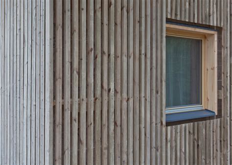 Sini Kampparis Cabin Features Slatted Timber Siding And Projecting Terrace