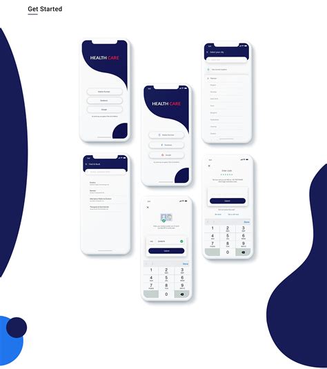 Health Care App Ui Ux Design On Behance
