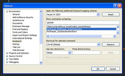 Keyboard Shortcut Issue ReSharper Support JetBrains