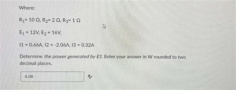 Solved Consider The Circuit Below Where Chegg