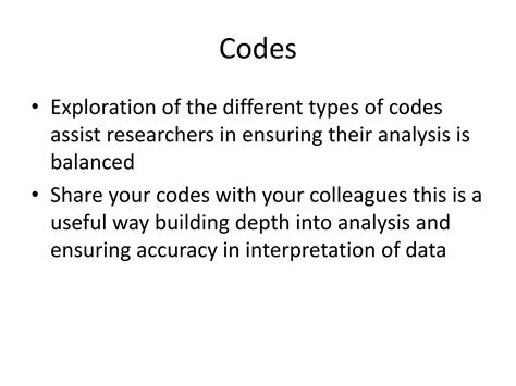 Analysing Quantitative Data Ppt