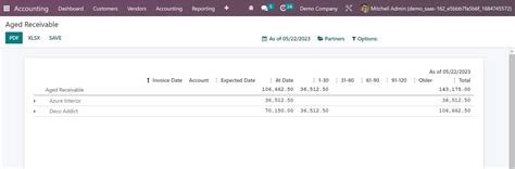 How To Generate Reports In The Odoo Accounting App