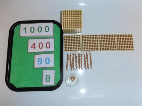 Montessori Decimal System Stamp Forcegulu