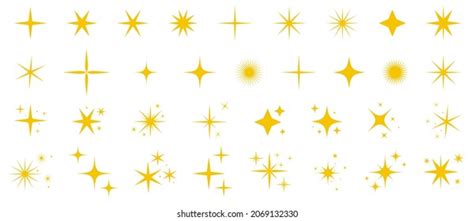 Star Icon Shiny Sparkle Pictogram Blink Stock Vector Royalty Free Shutterstock