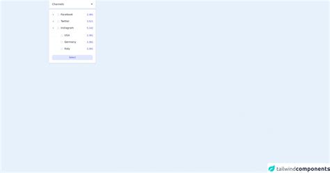 free tailwind css dropdown component by harrishash