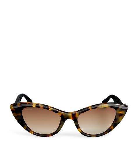 Max Mara Beige Cat Eye Sunglasses Harrods Uk