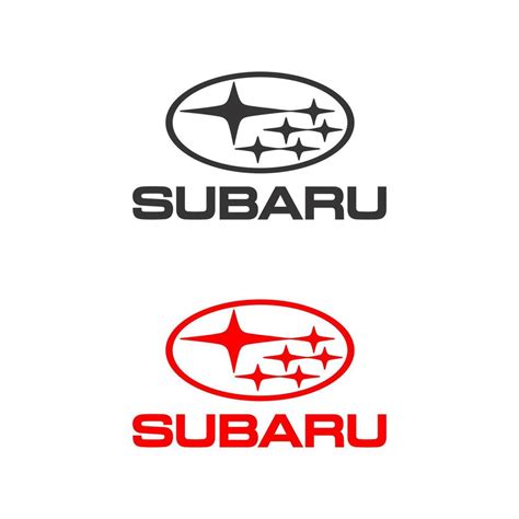 Subaru Logo Editorial Vector 25270477 Vector Art At Vecteezy