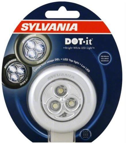 Sylvania Dot It Silver Led Tap Light 1 Each Kroger
