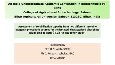 Pdf Assessment Of Solubilization Capacity From Two Different