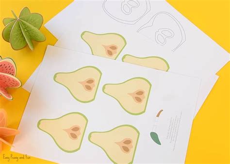 Lets Make A Bowl Of Paper Fruit We Prepared These 3d Paper Fruit