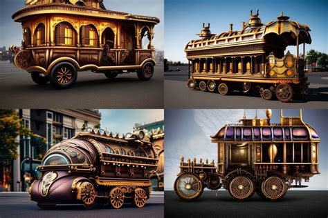 Steampunk Stage Coach Ai Generated Artwork Nightcafe Creator