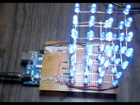 Arduino Tutorial X X Led Cube In Hindi Youtube