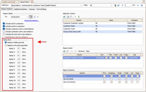 How Do I Print An Aging Report