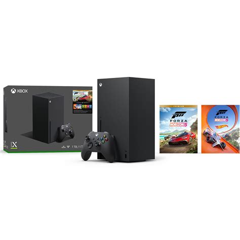 Конзола Microsoft Xbox Series X 1tb Black Forza Horizon 5 Premium Edition Emagbg