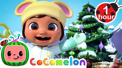 Holiday Adventure At The Train Park 🎄 Cocomelon 🍉 🔤 Subtitled Sing