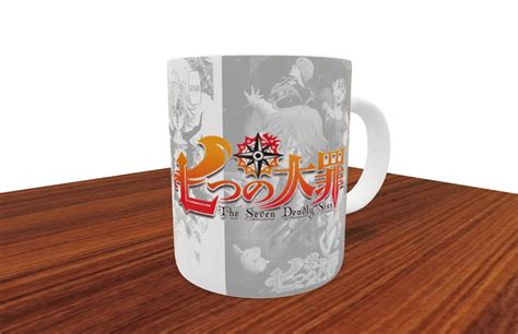 Caneca Nanatsu No Tazai Seven Sins Meliodas Elo7
