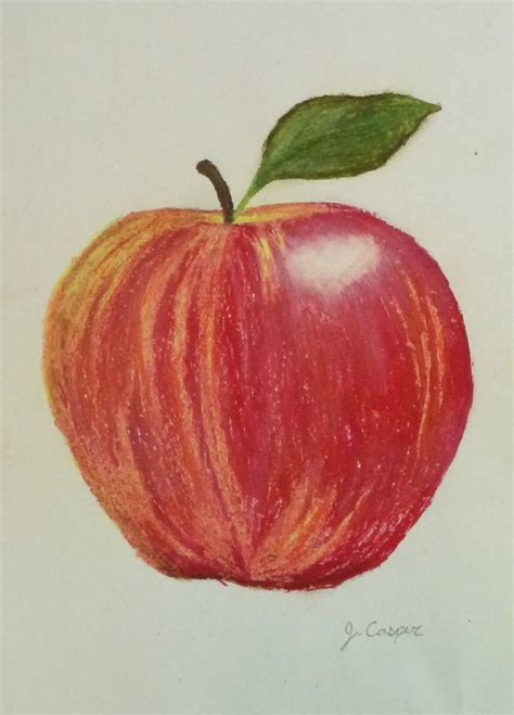 A Is For Apple Drawing By Jessica Casper Saatchi Art