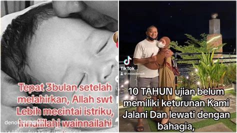 TANGIS Pilu Suami Tahun Berjuang Akhirnya Berhasil Punya Anak Tapi