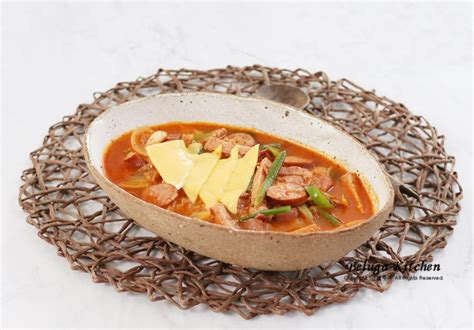 백종원 부대찌개 황금레시피 김치 부대찌개양념장 만드는법 사골 육수 햄찌개 재료 네이버 블로그