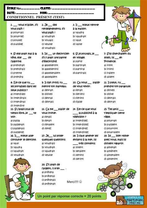 Conditionnel Présent Français Fle Fiches Pedagogiques Pdf And Doc
