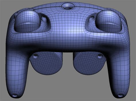 Gamecube Controller Nintendo 3d Model 49 3ds C4d Fbx Lwo Ma