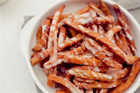 Cinnamon Sugar Sweet Potato Fries A Grande Life
