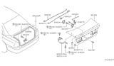Genuine Nissan Sentra Trunk Latch