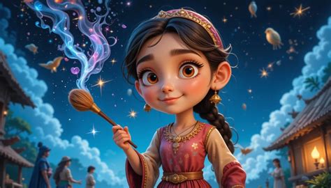 داستان کودکانه قلم موی سحرآمیز