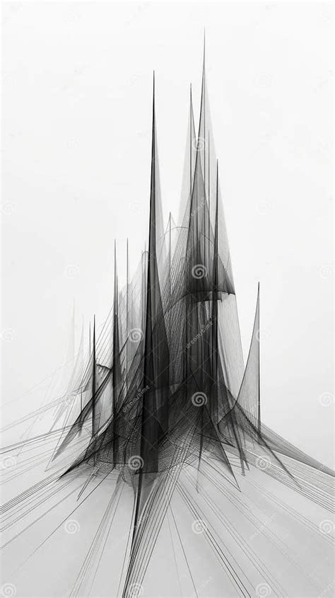 a series of parallel lines intersecting at different points to form an