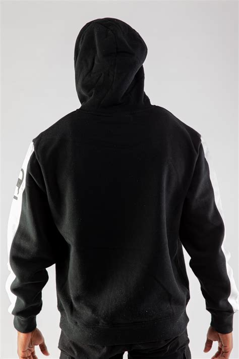 Champion Panel Hoodie Mens Black Stateside Sports
