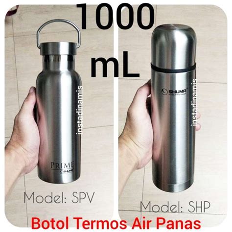 Promo Shuma 1000 ML Termos Stainless Untuk Air Panas Dingin Diskon 33