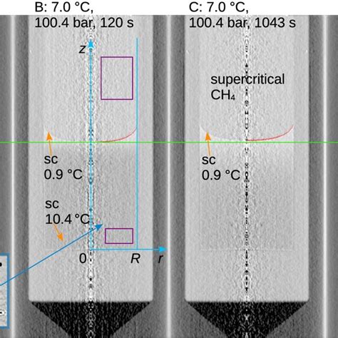 Tomographic Reconstructions Of The Measuring Cell With Supercooled