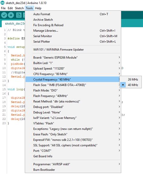Program Esp With Arduino Uno And Arduino Ide Serial Print Does Not Work General Guidance