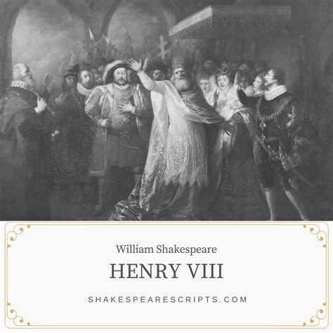 Henry Viii By William Shakespeare Shakespeare Scripts