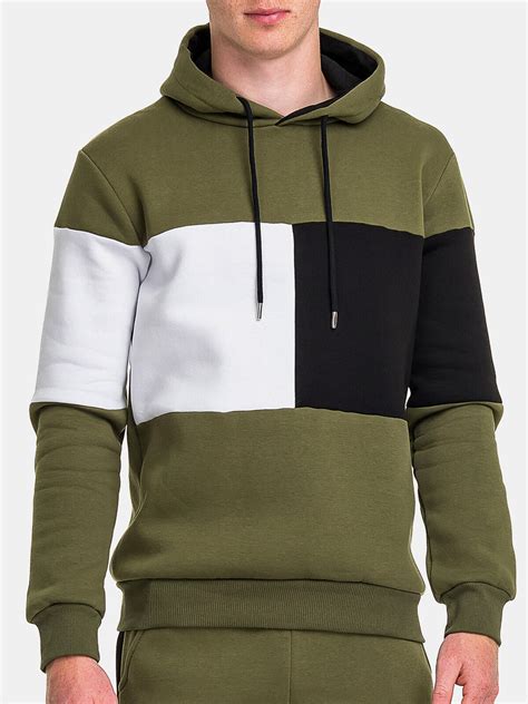 Bluza Z Kapturem Rzymskie M Kolor Zielony Pl