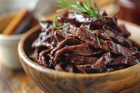Premium Photo Beef Dishes Of All Time In The Kitchen Table