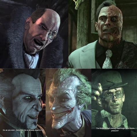 Arkham City Villainantihero Designs Are Too Good To Be True Rbatman