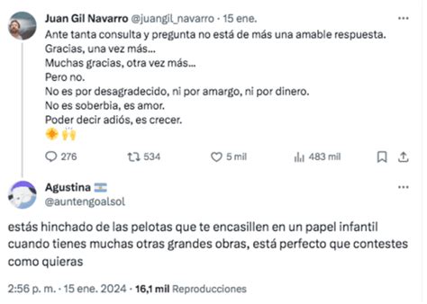 La Polémica Reacción De Juan Gil Navarro Que Sorprendió A Los Fans De