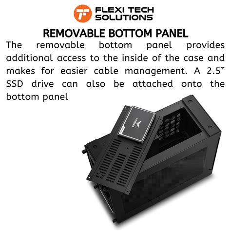 Lian Li A4 H2o Pcie 4 0 Mini Itx Sfx Case Sandwich Layout Pc Desktop Casing Black Silver