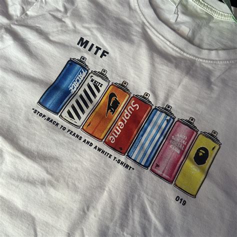 White 2019 Off White Tee Unisex M Fits Well Depop